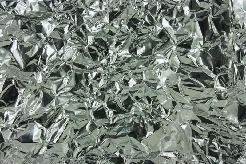 Argentez (aluminium) Faire Cuire Le Clinquant Photo stock - Image du ...