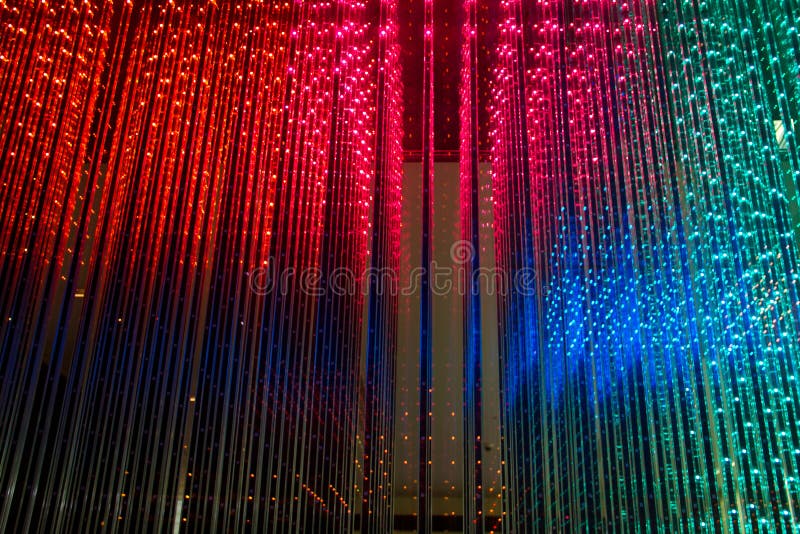 Fond Abstrait De LED De Couleur De Multiples Image stock - Image du ...