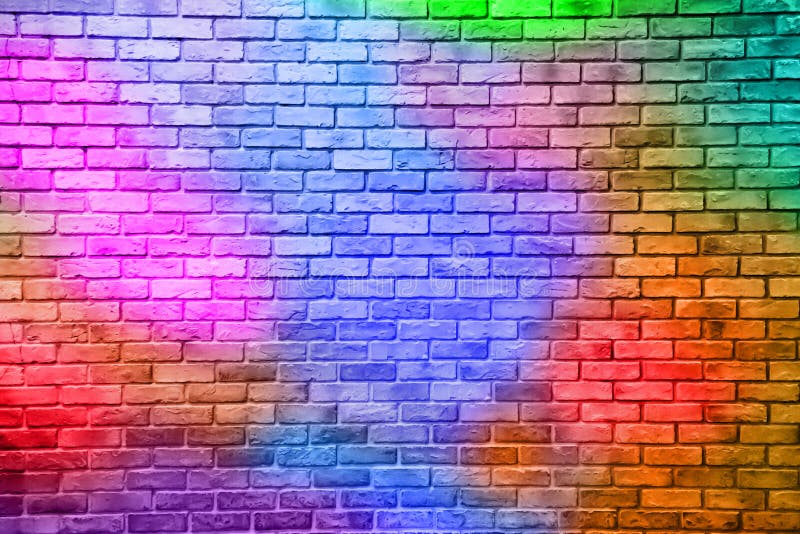 Fond De Mur De Construction En Briques De Couleur Photo stock - Image ...