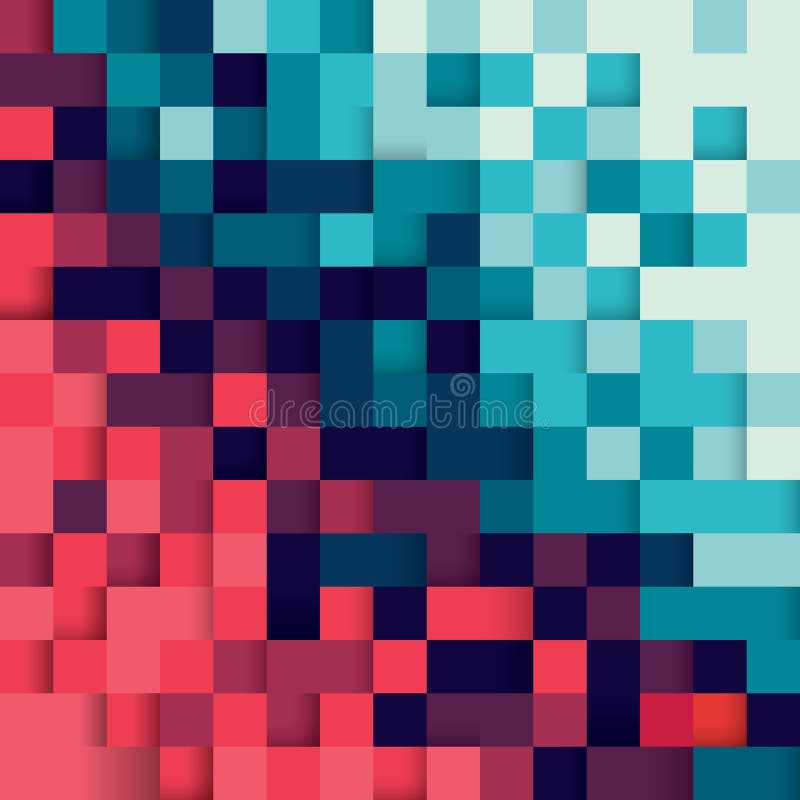 Fond abstrait de pixel illustration de vecteur. Illustration du filet ...