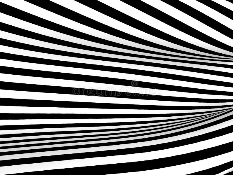 Fond Abstrait De Rayures Noires Et Blanches Illustration Stock ...