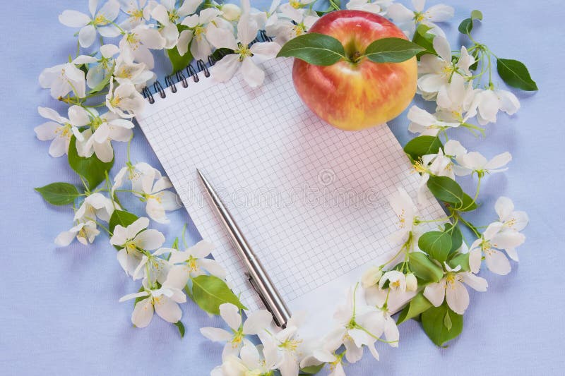 Un stylo fleurissant image stock. Image du fleur, auteur - 61250863