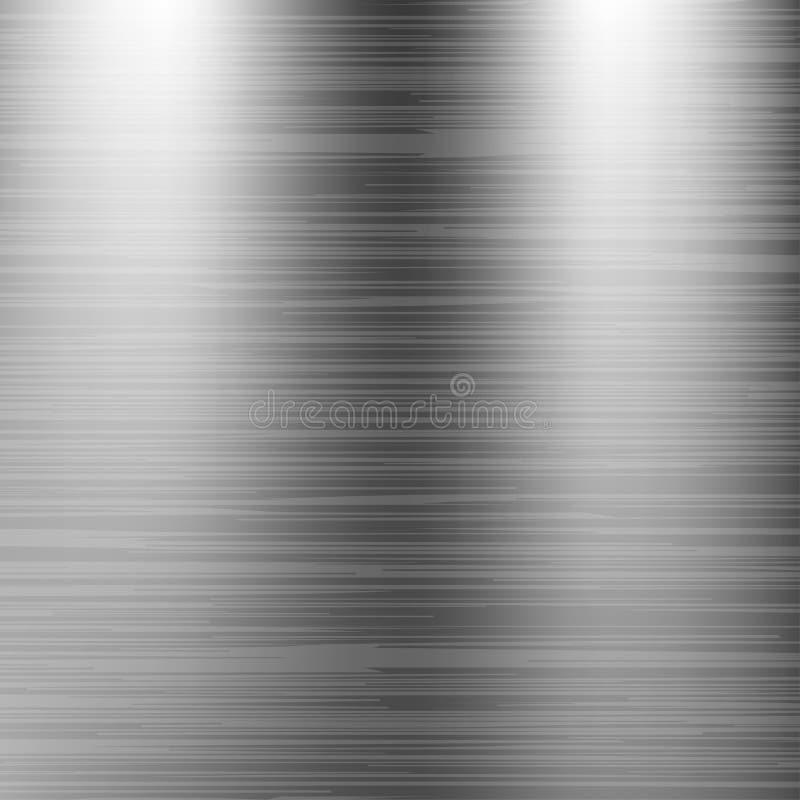 Profils D'acier Inoxydable Sur Un Fond Blanc Illustration Stock ...