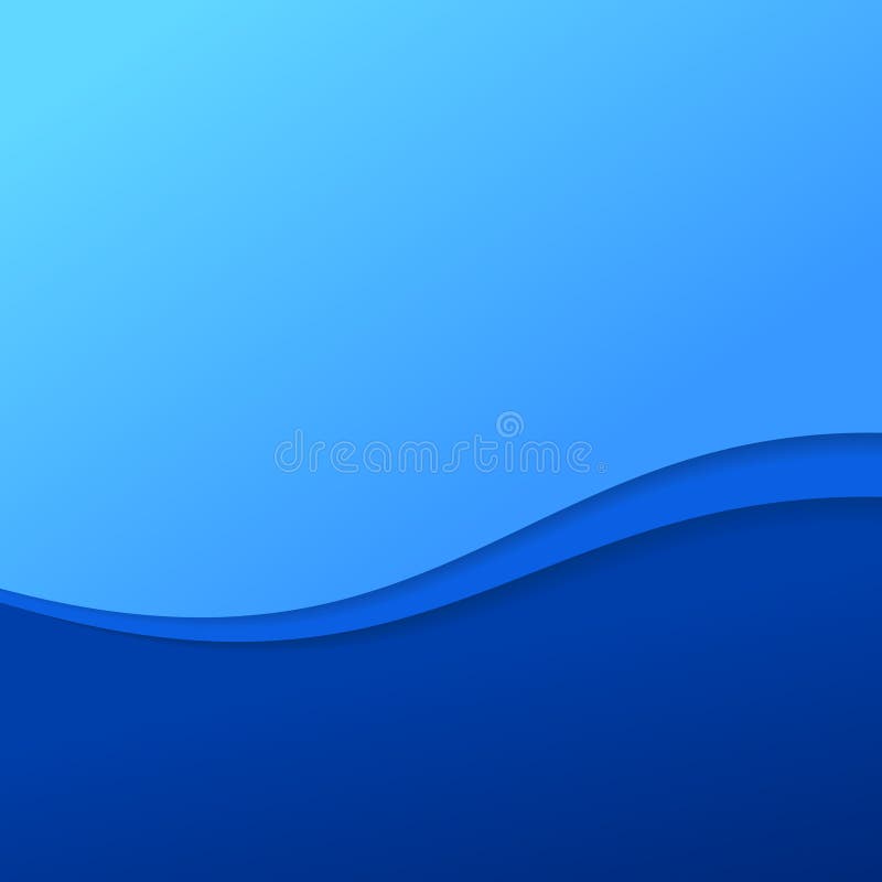 Fond Bleu Abstrait De Vague Avec Des Rayures Illustration de Vecteur ...