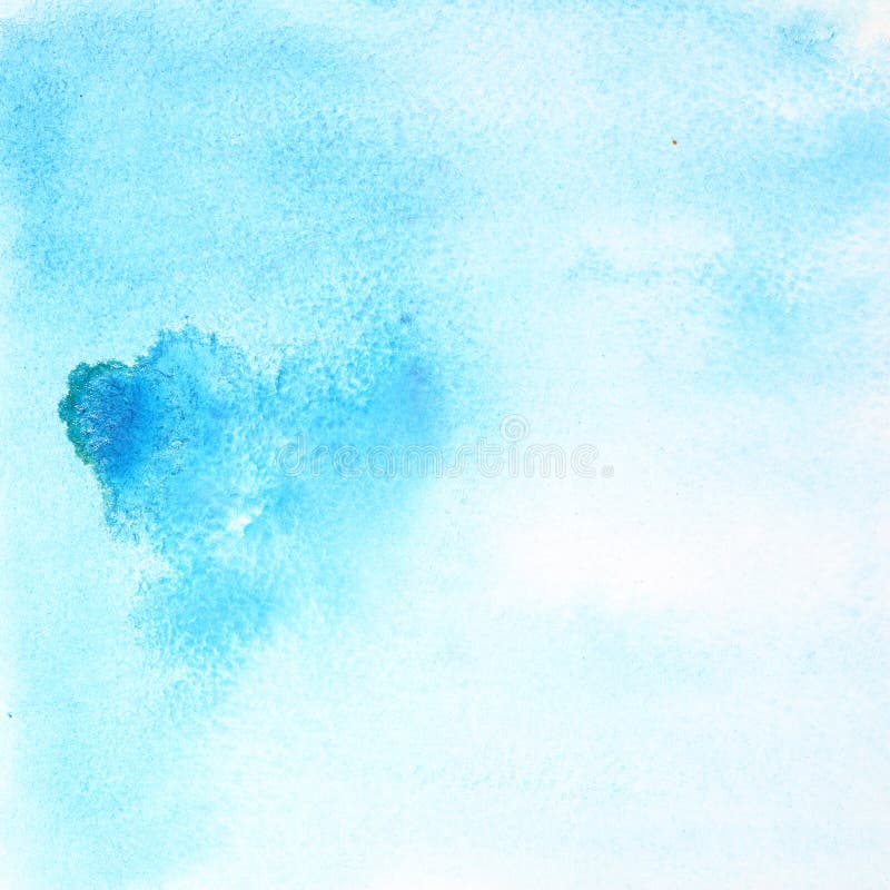Tache bleu-clair d'encre illustration stock. Illustration du encre ...