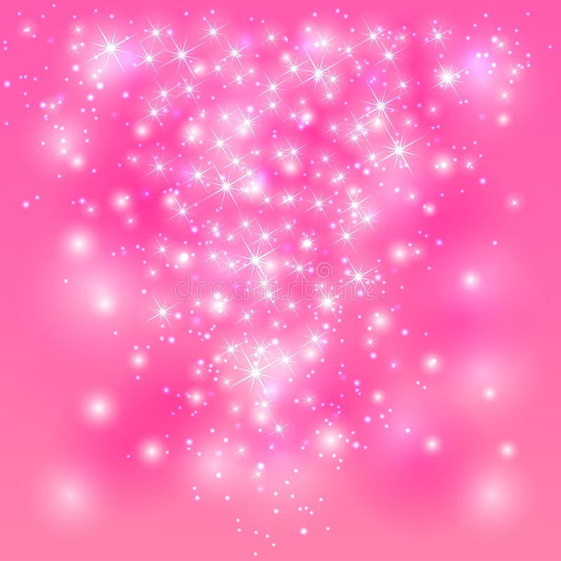 Fond brillant rose illustration de vecteur. Illustration du briller ...