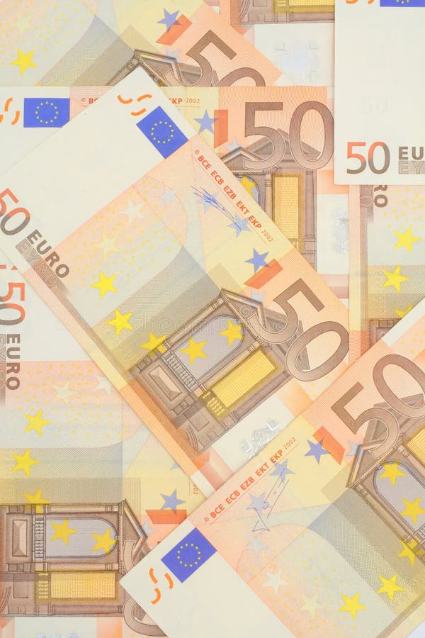 Filigrane Sur 50 Euro Billets De Banque Photos libres de droits et ...