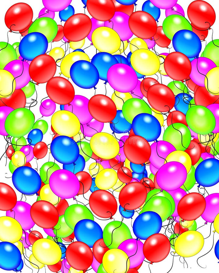 Fond de ballon illustration stock. Illustration du monter - 4415236