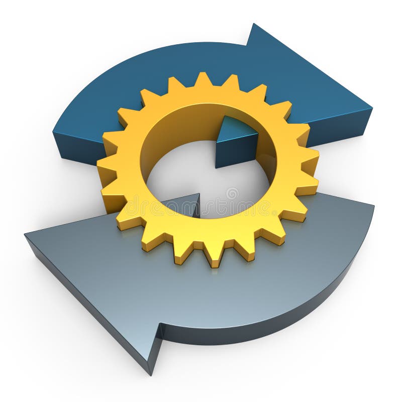 Diagramme De Processus D'affaires Illustration Stock - Illustration du ...