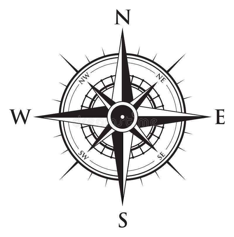 Fond De Boussole Illustration de Vecteur - Image: 49013676