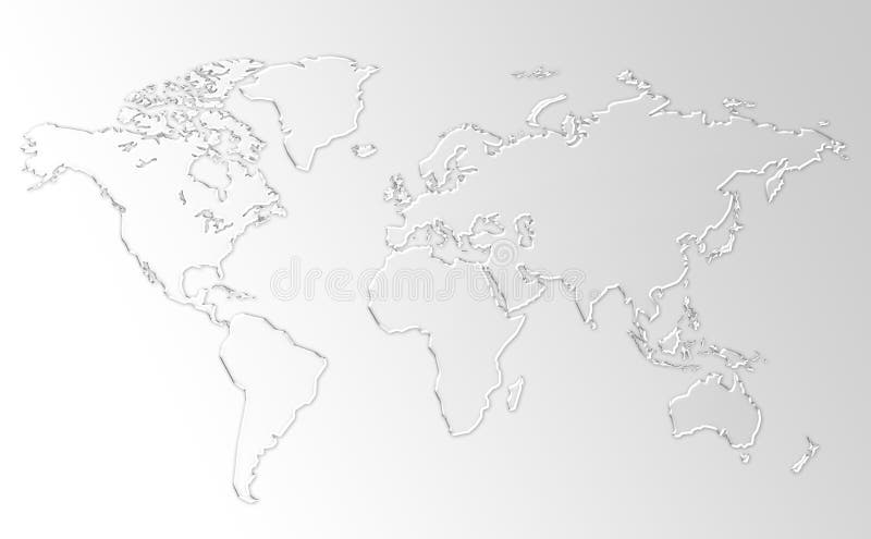Fond de carte du monde illustration stock. Illustration du facile ...