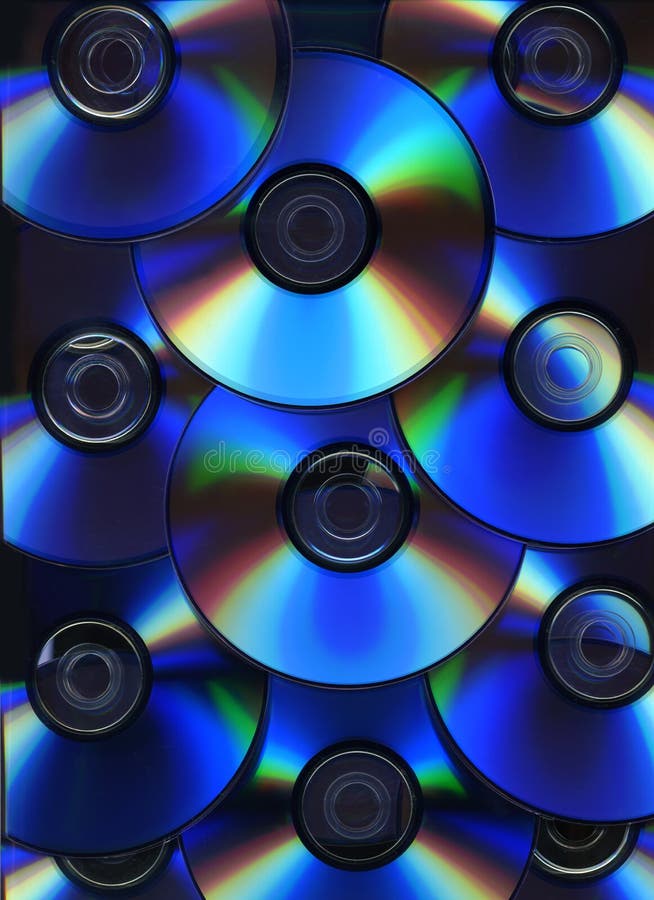 Contraste De Disque Optique Photo stock - Image du pourpré, disque: 5763728