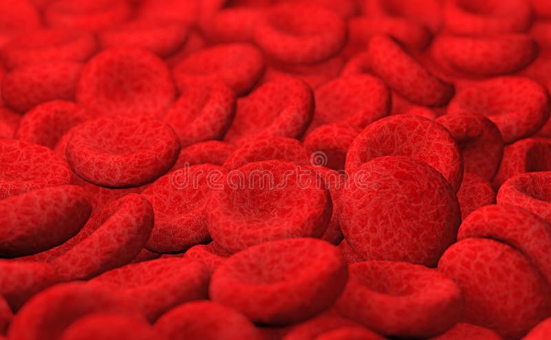 Fond de globules rouges illustration stock. Illustration of microscope ...