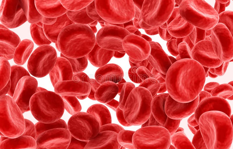 Fond de globules sanguins, illustration stock. Illustration du rouge ...