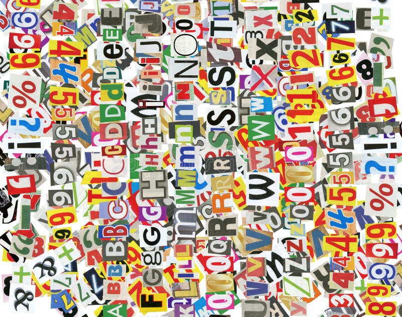 1,108 Photos de Lettre Coupe Du Papier Journal - Photos de stock ...