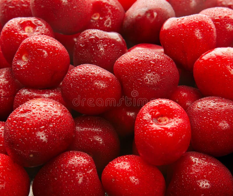 Fond de merise image stock. Image du manger, délicieux - 30957455