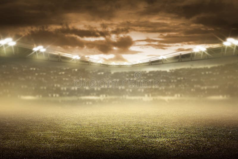 Fond de stade de football photo stock. Image du activité - 70765460