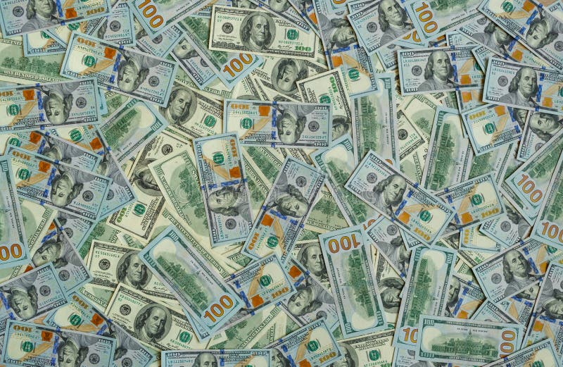 Fond De Texture De Billets De Banque D'argent Du Dollar Photo stock ...