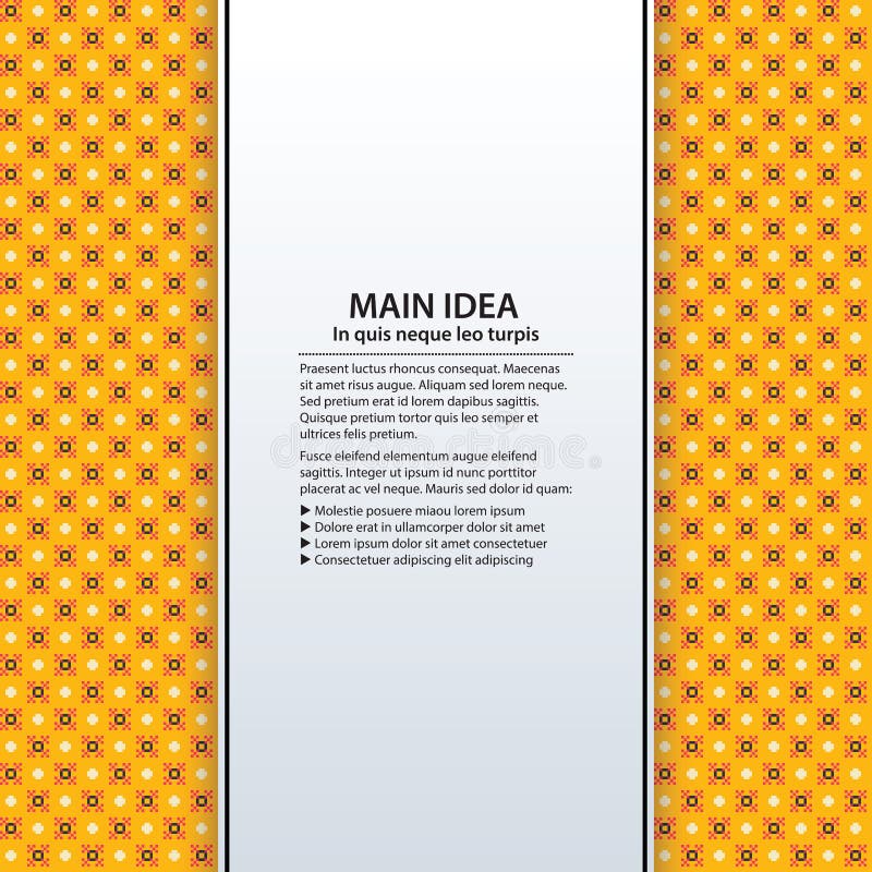 Fond Des Textes Avec Le Modèle Pixelated Coloré Illustration de Vecteur ...