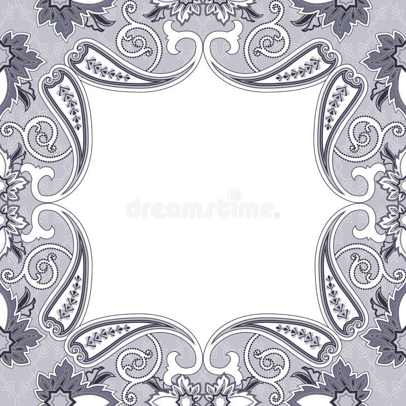 Fond En Filigrane Oriental D'ornement Illustration de Vecteur ...