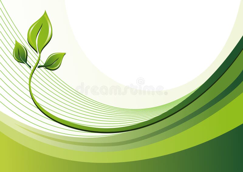 Fond Et Lames D'eco De Nature Illustration de Vecteur - Illustration du ...