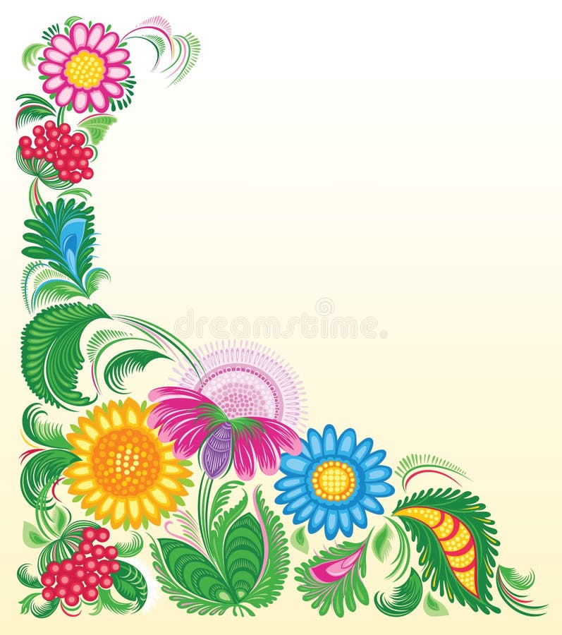 Fond fleuri illustration de vecteur. Illustration du trame - 13852479