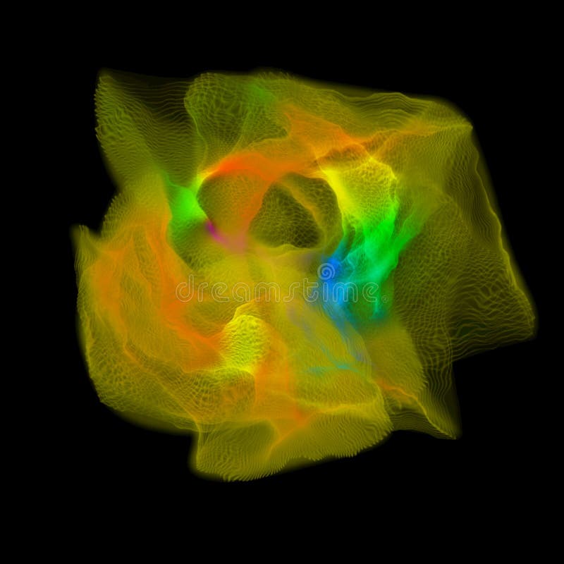 Fond Illusion Yellow Color Vial Stock Image - Illustration of hand ...