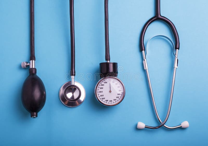 Fond Médical Outils Médicaux Photo stock - Image du cardiologie, coeur ...