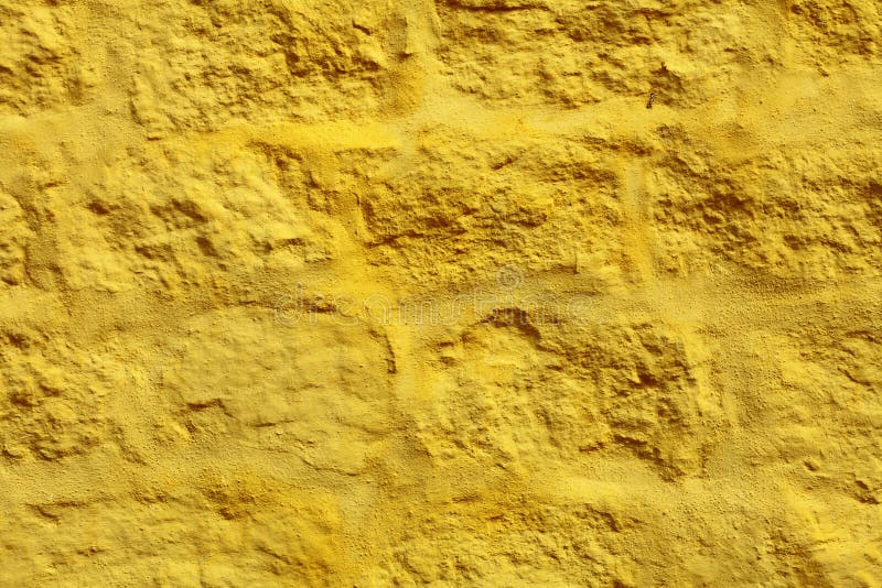 Fond Ou Texture Jaune De Mur De Peinture Photo stock - Image of blanc ...