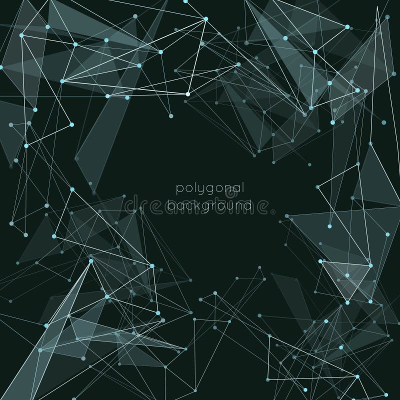 Sphère Polygonale De Maille De Wireframe Ligne De Réseau, Sphère De ...