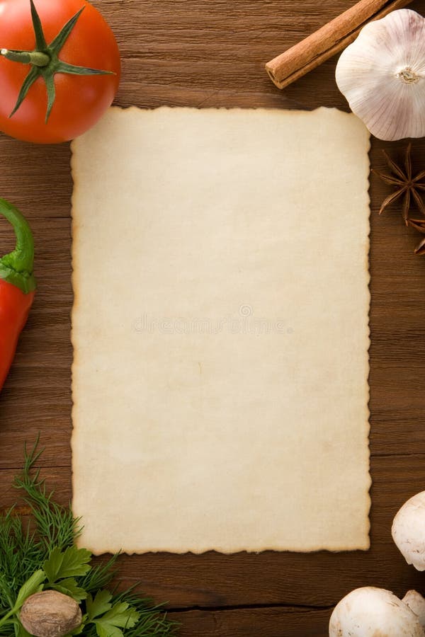 Fond Pour Faire Cuire Des Recettes Photo stock - Image du sain, poivre ...