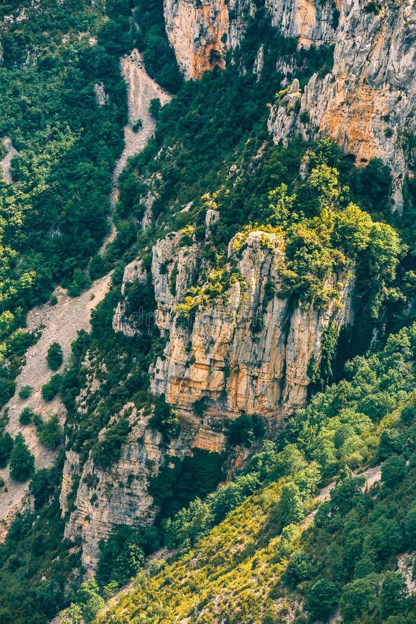 Fond Rocheux Des Gorges Du Verdon Dans Les Frances Image stock - Image ...