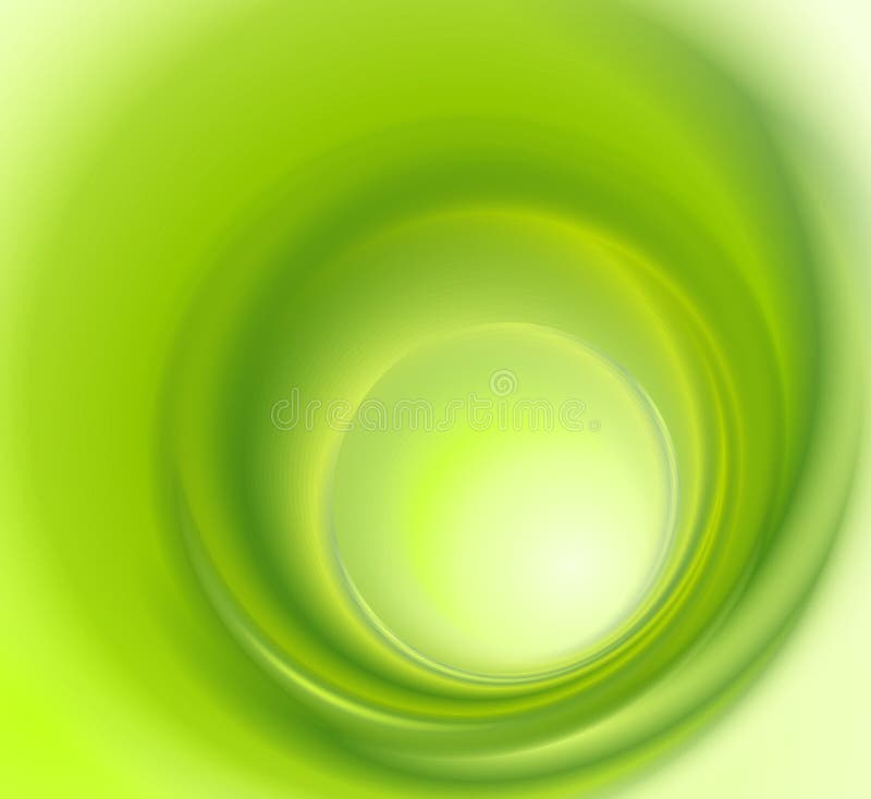 Fond rond vert abstrait illustration stock. Illustration du effet ...