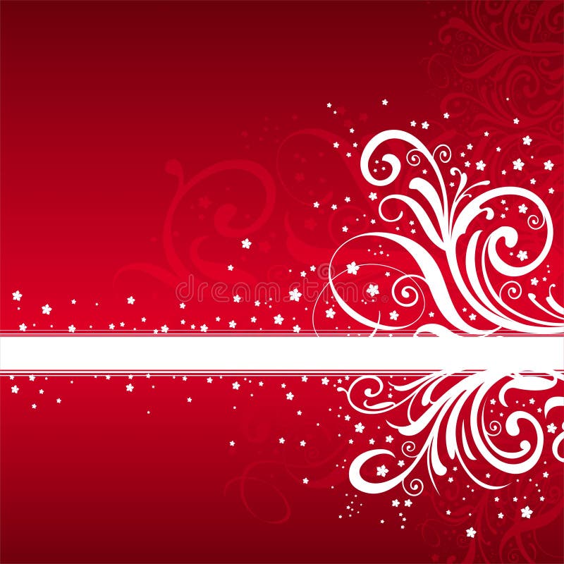 Fond rouge illustration de vecteur. Illustration du ornement - 3812428