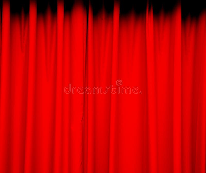 Fond rouge de rideau photo stock. Image du textile, rideau - 8326444