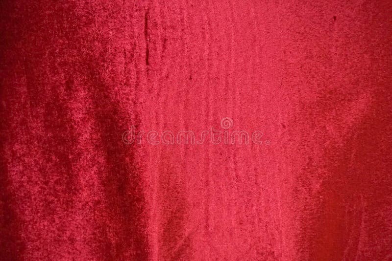 Le Fond Abstrait Avec Le Rouge A Senti La Texture, Tissu De Velours ...