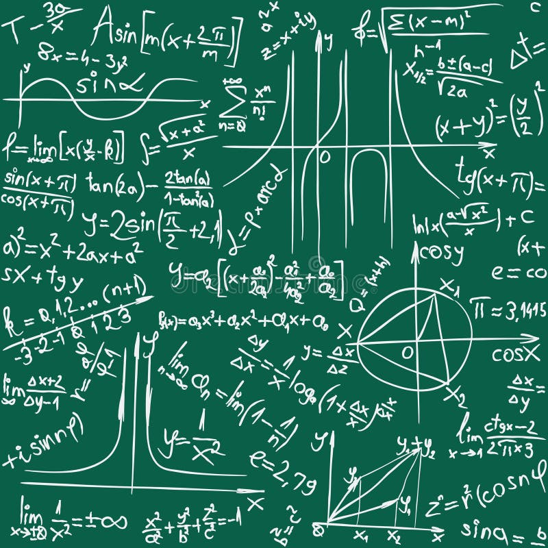 La Théorie De Maths Et L'équation De Formule Mathématique Gribouillent ...
