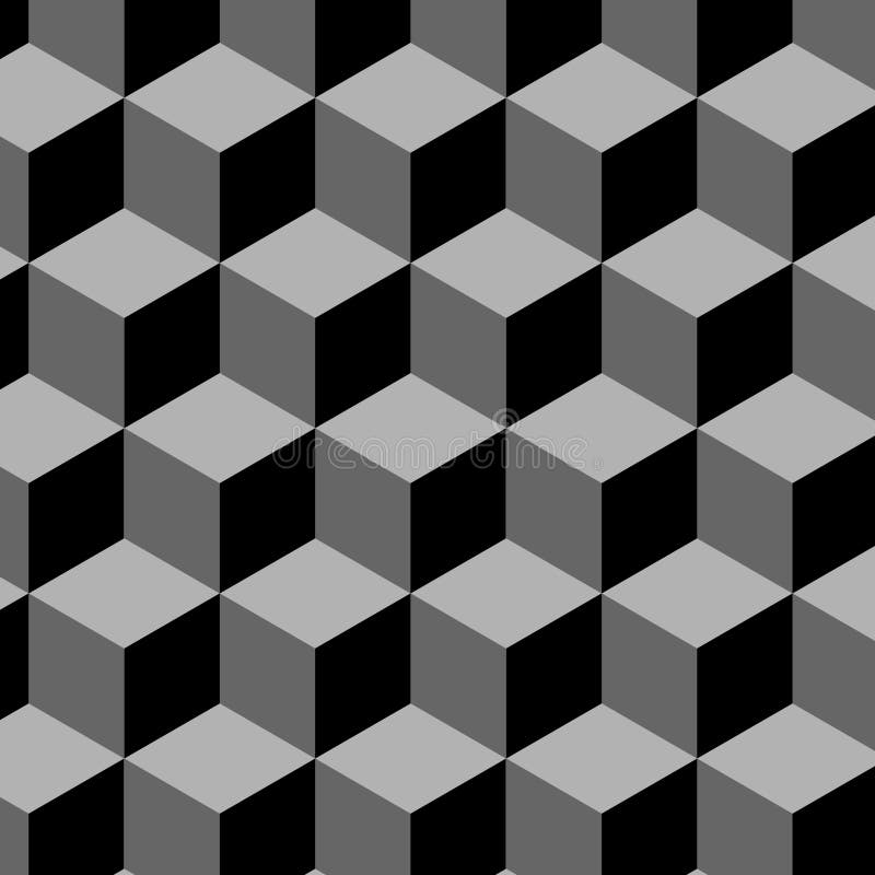 Fond de cube sans couture illustration de vecteur. Illustration du ...