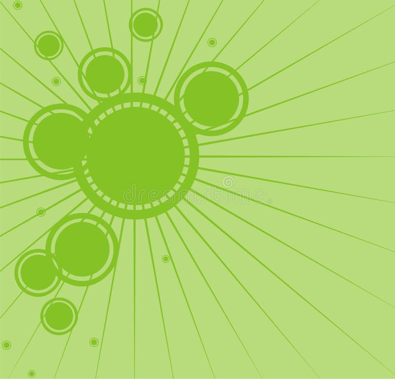 Fond vert illustration stock. Illustration du décoration - 6660912