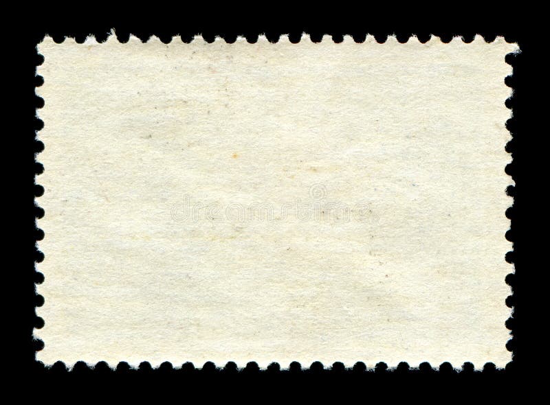 Timbre-poste vide image stock. Image du descripteur, rectangulaire ...