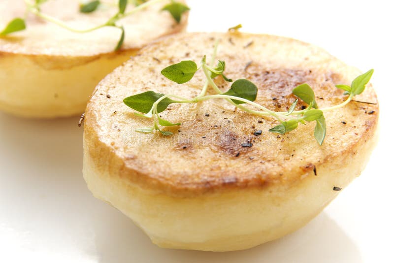 Fondant Potatoes stock photo. Image of french, cuisine - 12664420