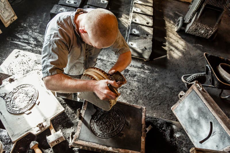Fonderia Della Collina Di Blists Fotografia Stock Editoriale - Immagine ...