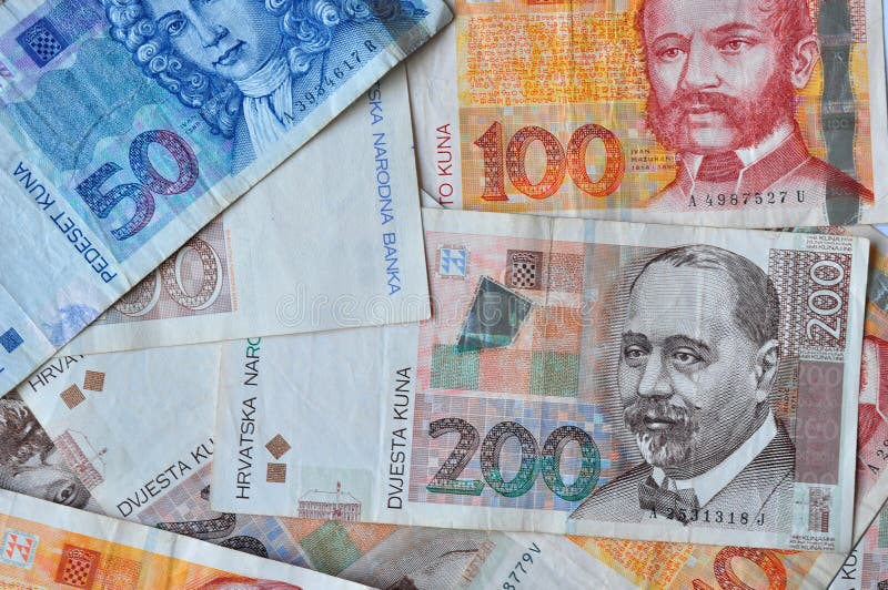Kuna - valuta del croatia immagine stock. Immagine di croatian - 22134687