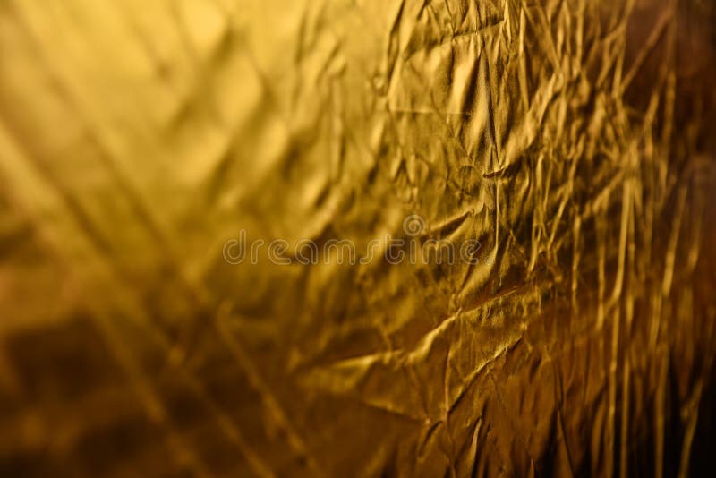 Fondo Abollado Oro Macro Del Reflector El Contexto Para Las Postales ...