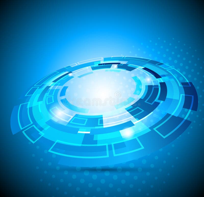 Fondo con la elipse 3d ilustración del vector. Ilustración de elemento ...