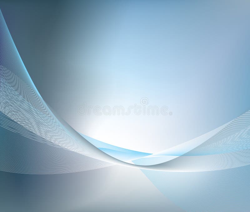 Fondo abstracto azul ilustración del vector. Ilustración de flujo - 9172853