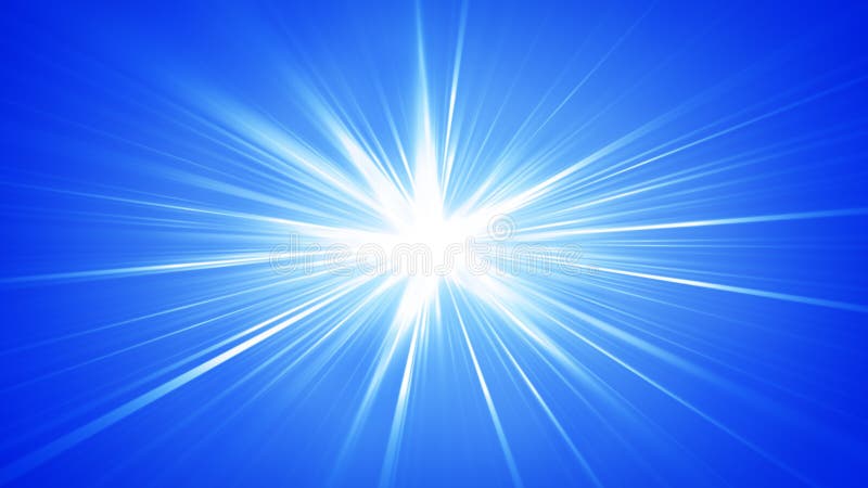 Rayos Ligeros Y Fondo Brillantes Azules De Las Estrellas Stock de ...