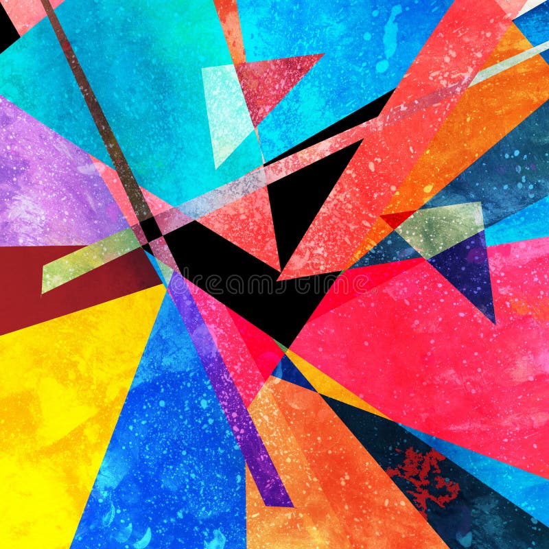 Fondo abstracto colorido stock de ilustración. Ilustración de colores ...