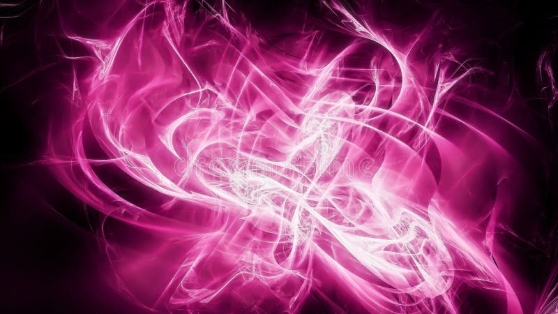 Fondo Abstracto Con Color Rosado Puro Stock de ilustración ...