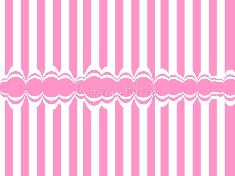 Fondo Abstracto Con Las Líneas Rosadas Stock de ilustración ...